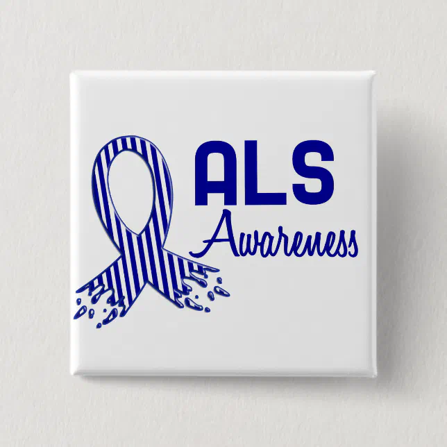 ALS Awareness Pinback Button | Zazzle