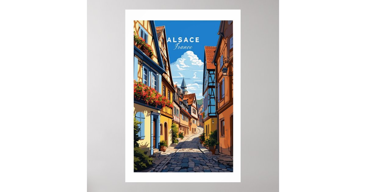 Alsace France Poster | Zazzle