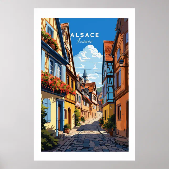Alsace France Poster | Zazzle