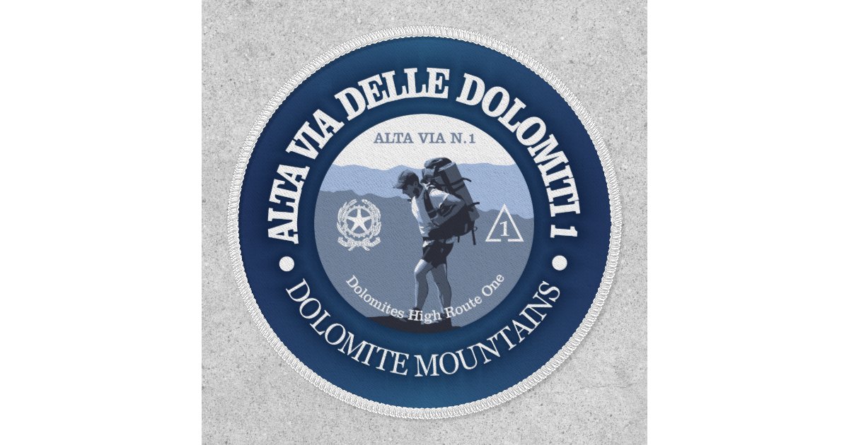 Alta Via 1 Patch | Zazzle