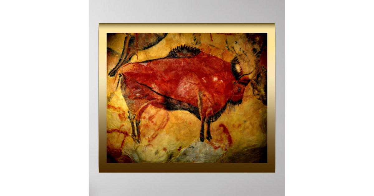 Altamira Bison 3 Poster | Zazzle
