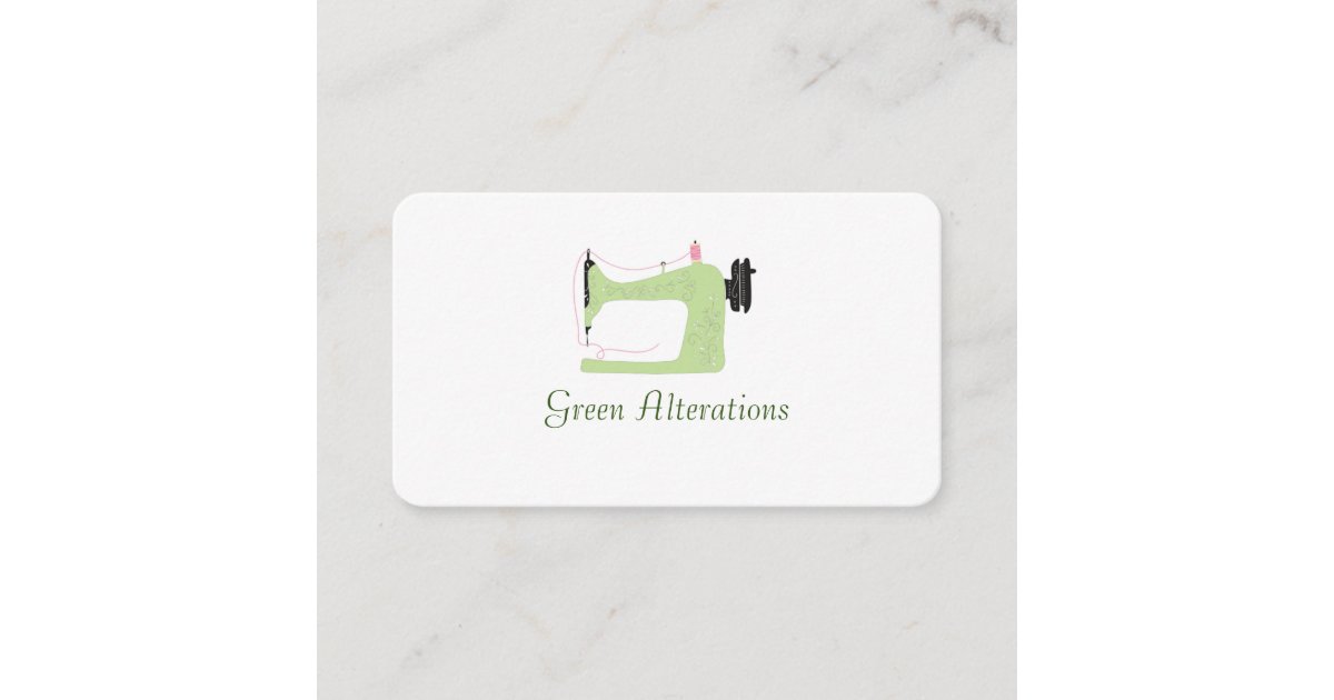 Alterations Business Card | Zazzle