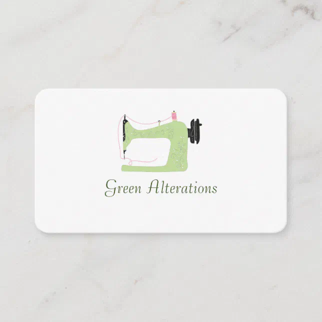 Alterations Business Card | Zazzle