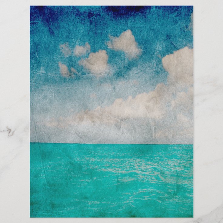 Altered Caribbean Paper | Zazzle