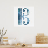 alto clef tenor key poster | Zazzle