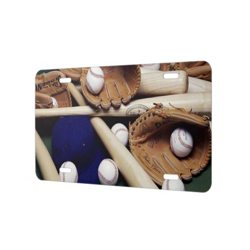 Aluminum License Plate/Baseball License Plate | Zazzle