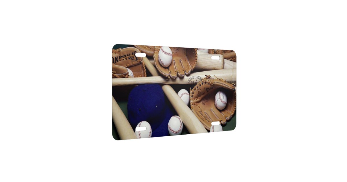 Aluminum License Plate/Baseball License Plate | Zazzle