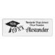 Alumni High School Reunion Name Tag | Zazzle