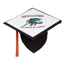 Always Be A Dragon Graduation Cap Topper | Zazzle
