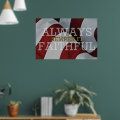 Always Faithful - Semper Fi Poster | Zazzle