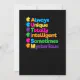 Always Unique Totally Intelligent Autism Invitation | Zazzle
