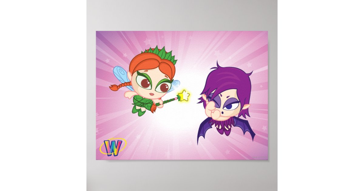 Alyssa Vs. Nafaria Poster | Zazzle