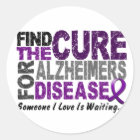 Find The Cure 1 ALS Classic Round Sticker | Zazzle.com