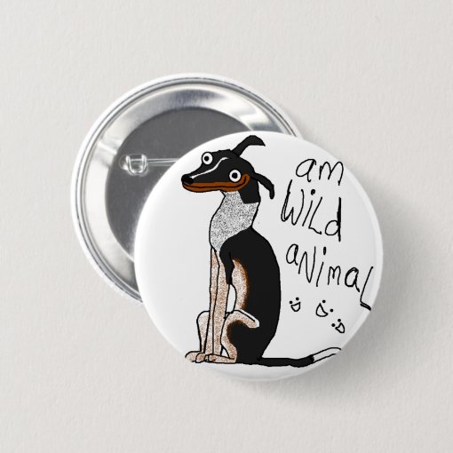 Am Wild Animal Button | Zazzle