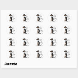 Am Wild Animal Classic Round Sticker | Zazzle