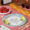 Amalfi Coast Italian Birthday Party Table Decor Paper Plates | Zazzle