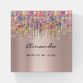 Amanda NAME MEANING Holograph Birthday GIFT Paperweight | Zazzle