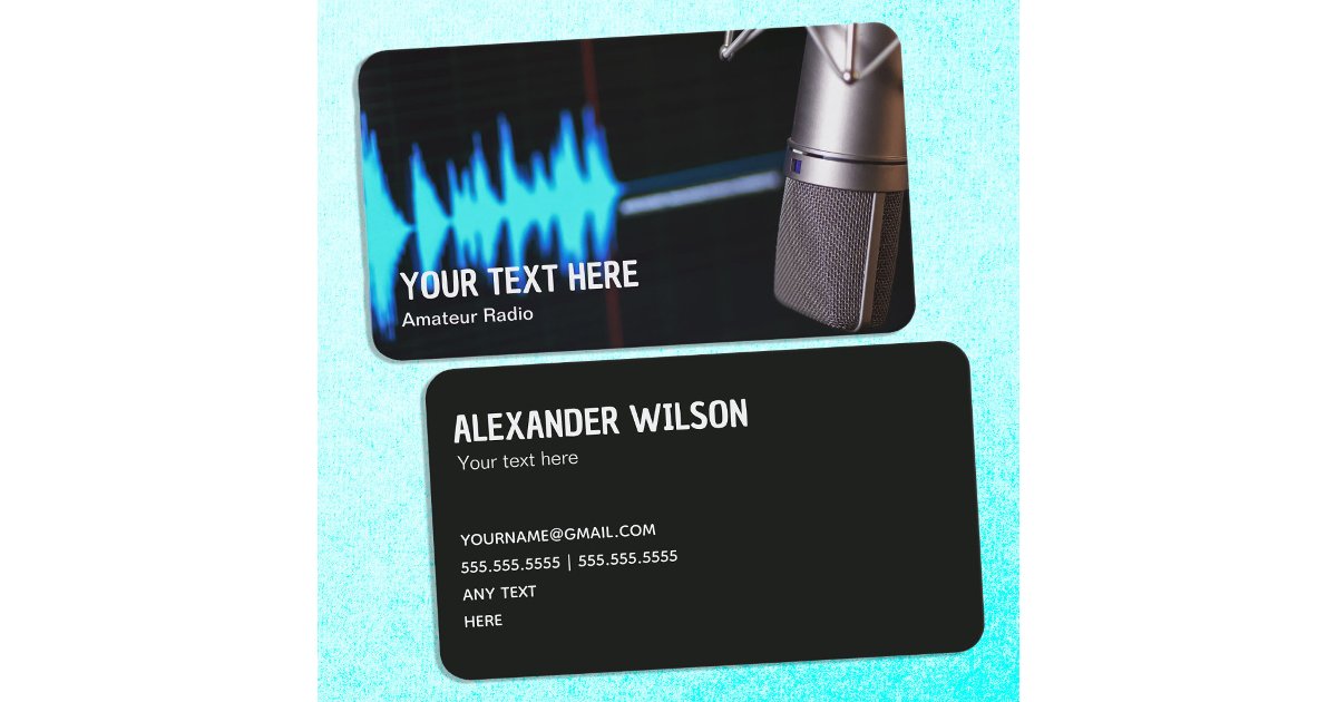 Amateur Radio Business Card | Zazzle