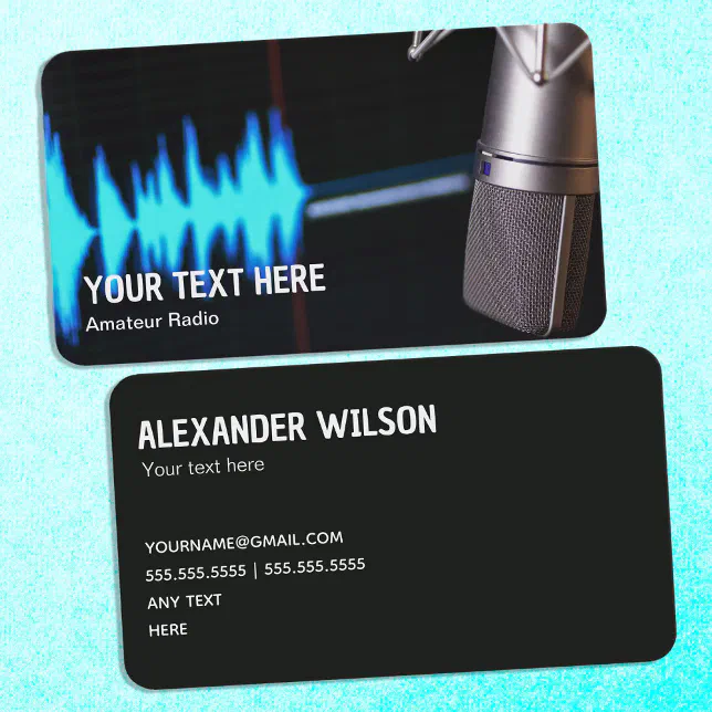 Amateur Radio Business Card | Zazzle