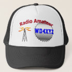 EXAMPLE: Self Identifying Call Sign Hat | Zazzle.com