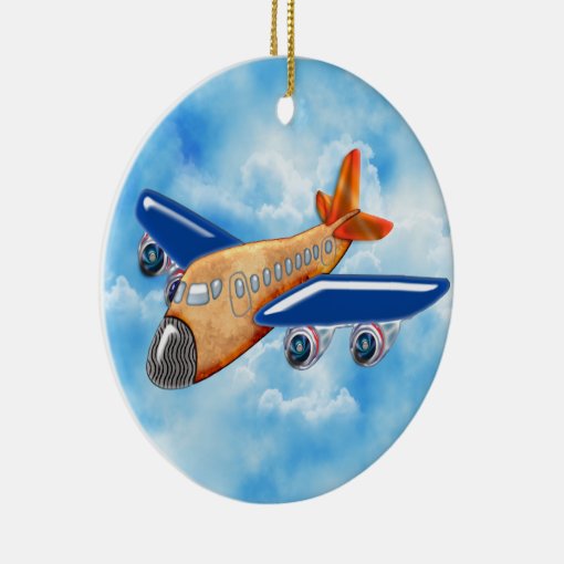 Amazing Airplane Ceramic Ornament | Zazzle