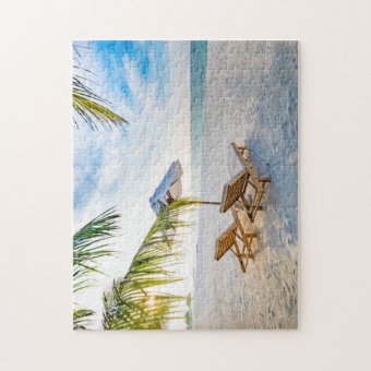 Amazing Beach Sunset Jigsaw Puzzle | Zazzle