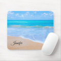 Amazing Beach Tropical Scene Photo Custom Mouse Pad | Zazzle