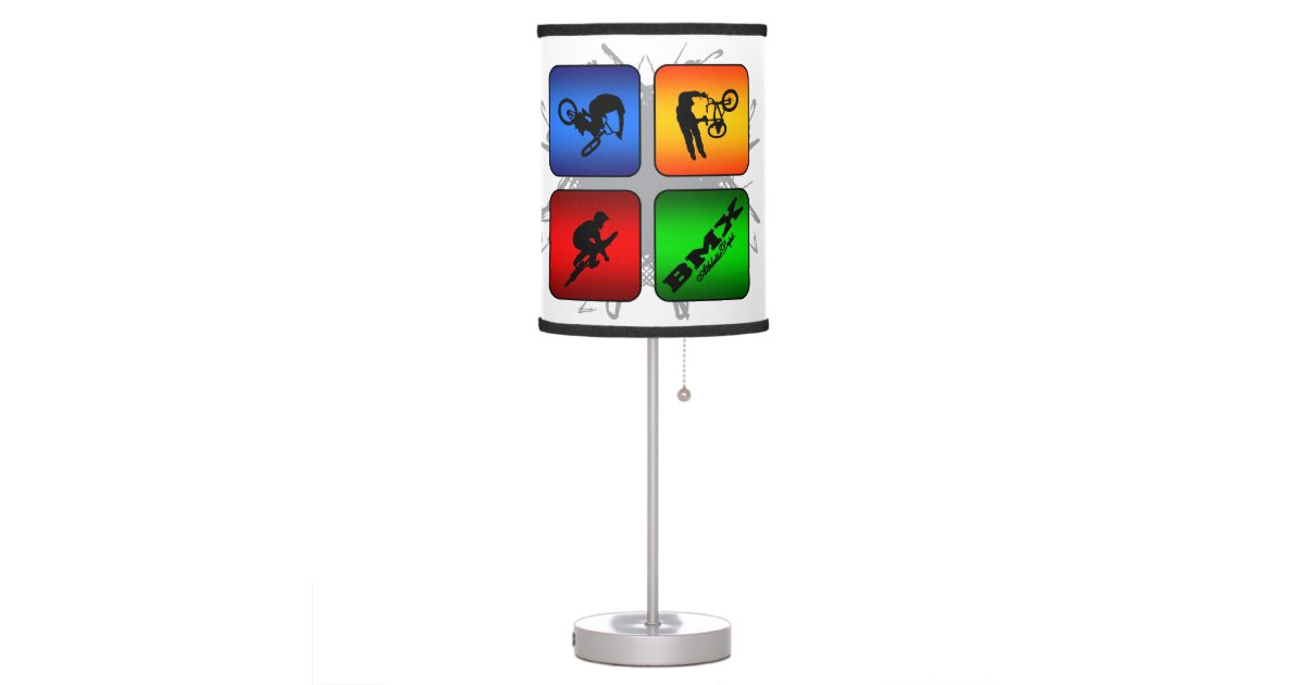 Amazing BMX Urban Style Table Lamp | Zazzle