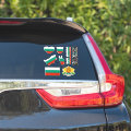 Amazing Bulgaria Shapes National Symbols Sticker | Zazzle