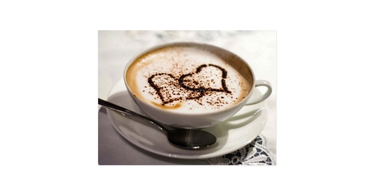 Amazing coffee photo postcard | Zazzle.com