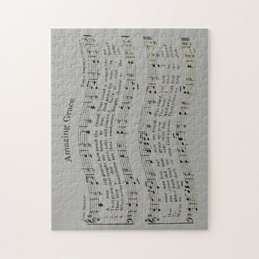 AMAZING GRACE JIGSAW PUZZLE | Zazzle