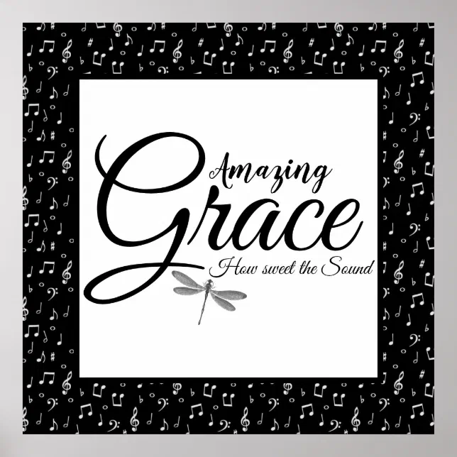 Amazing Grace Poster | Zazzle