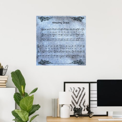 AMAZING GRACE POSTER | Zazzle