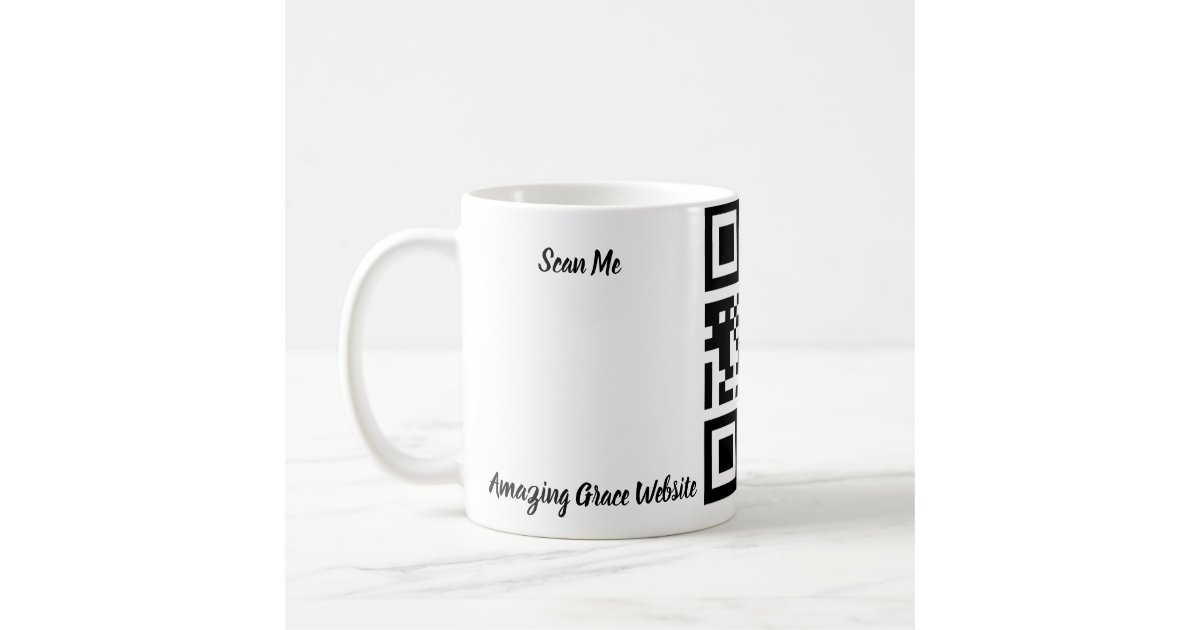 Amazing Grace QR code Mug | Zazzle
