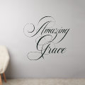Amazing grace wall decal | Zazzle