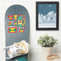 Amazing Grenada Shapes National Symbols Sticker | Zazzle