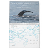 Amazing Humpback Whale Calendar | Zazzle