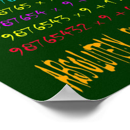 Amazing Maths Series 3 Poster | Zazzle