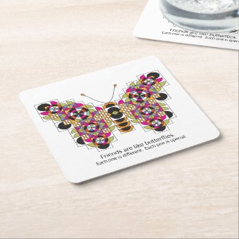 Amazing Monarch Butterfly Quilt Pattern Coasters | Zazzle