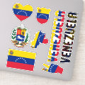 Amazing Venezuela Shapes National Symbols Sticker | Zazzle