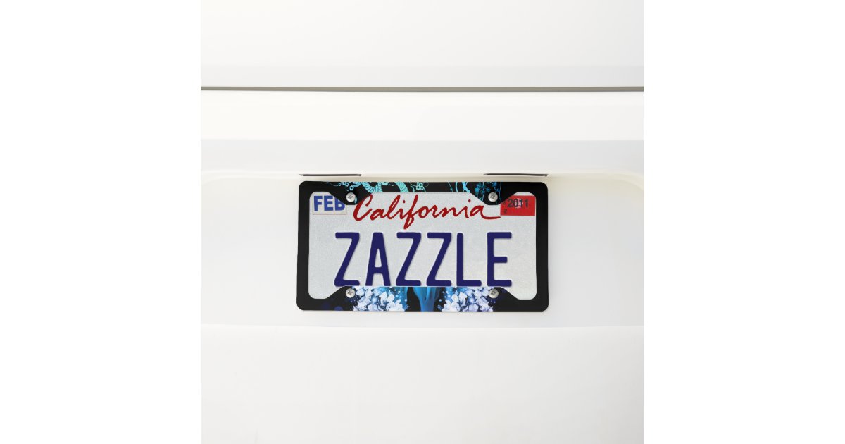 Amazing wolf license plate frame | Zazzle
