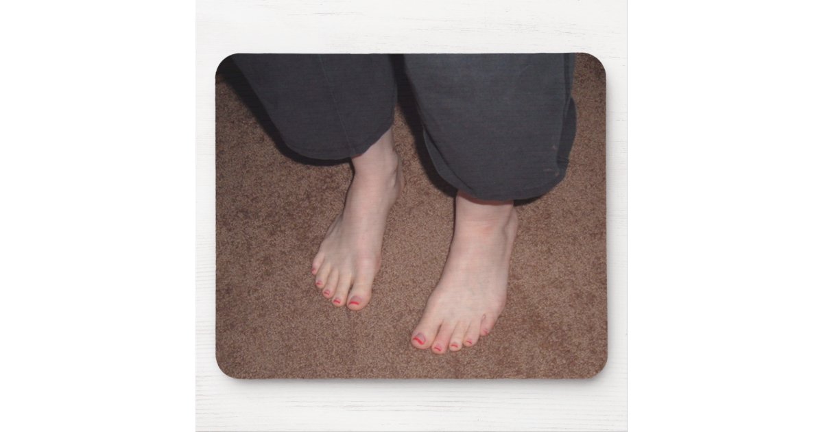 Amber Feet Mousepad | Zazzle