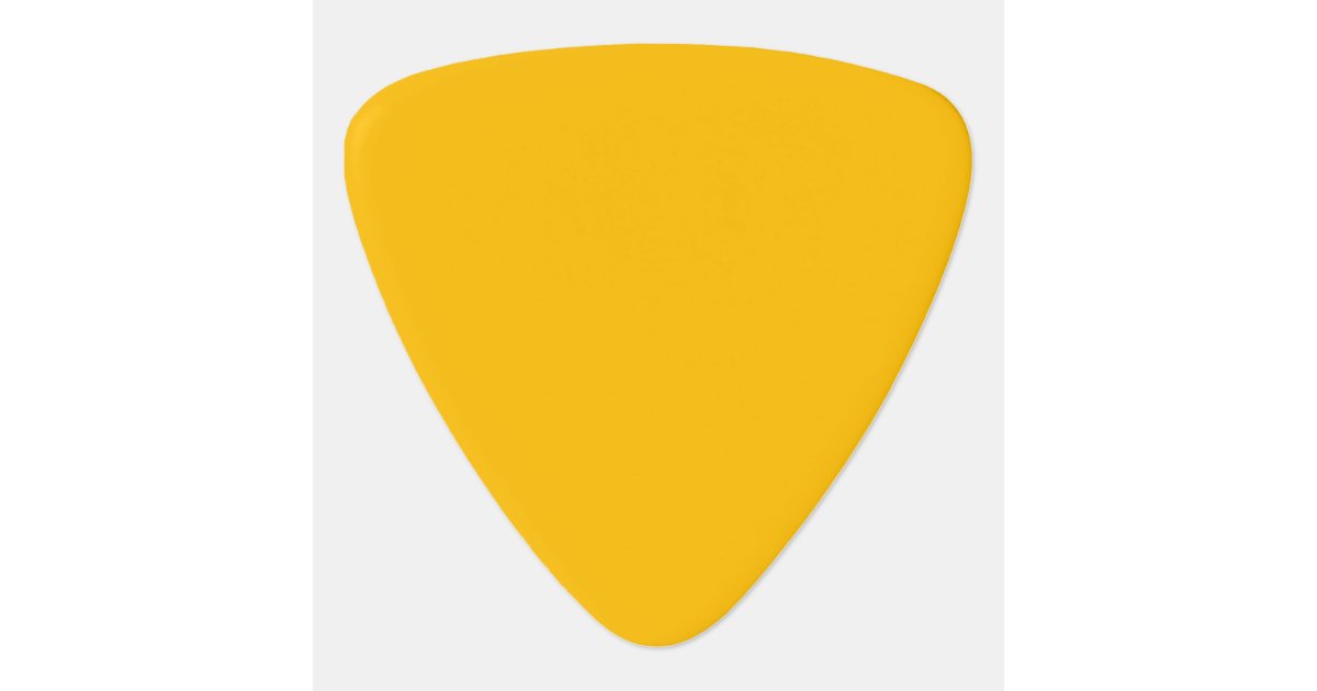 Amber Triangle Guitar Pick | Zazzle