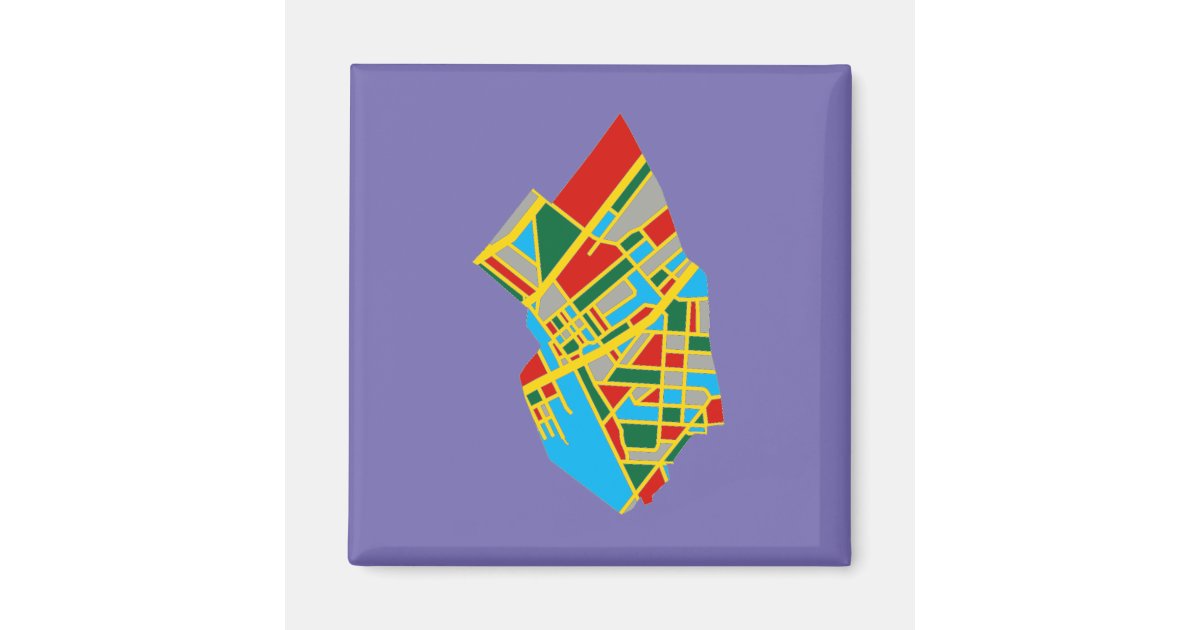 Ambler, PA Map Magnet | Zazzle