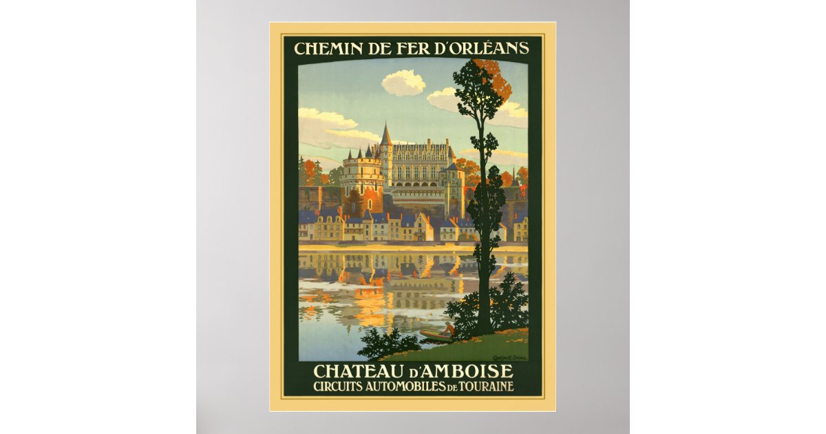 Amboise Castle Poster | Zazzle