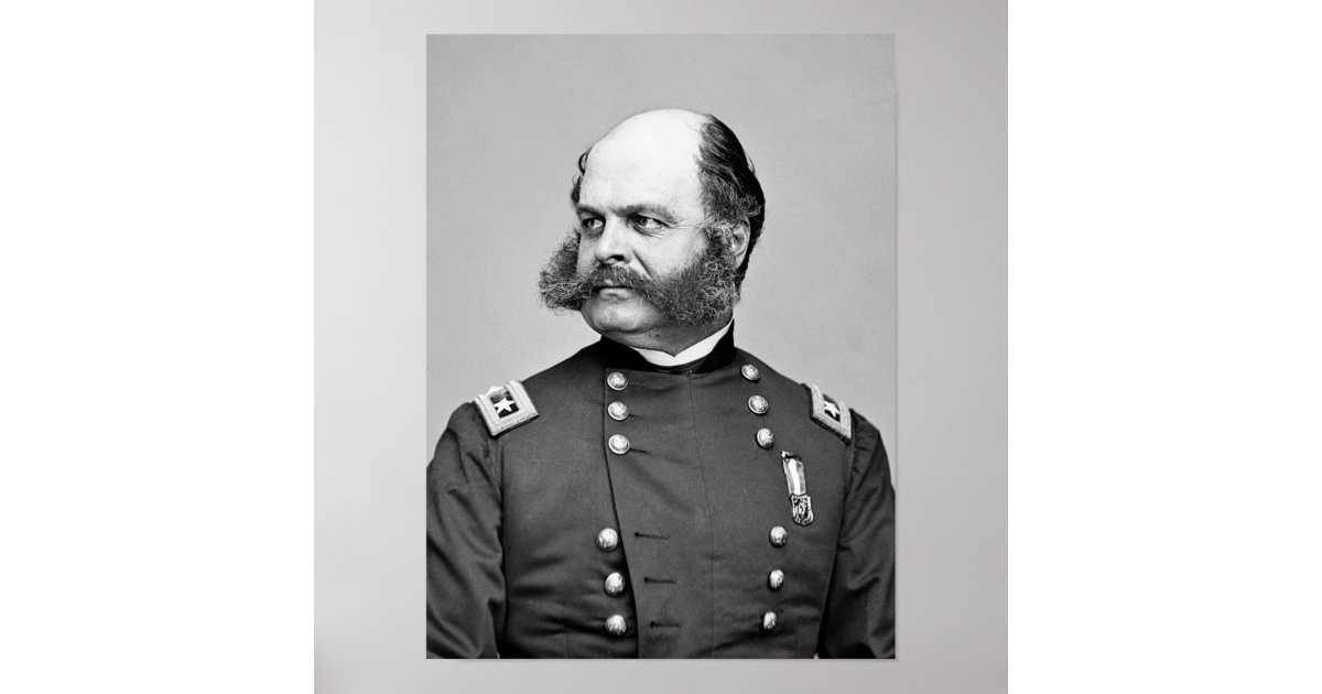 Ambrose Burnside Poster | Zazzle