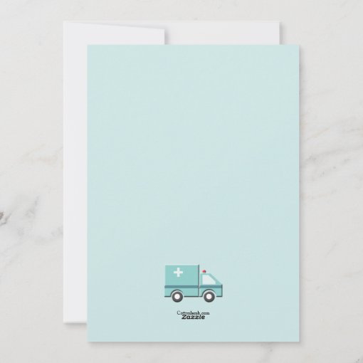 Ambulance Card | Zazzle