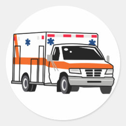 Ambulance Stickers | Zazzle