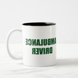 Ambulance Driver Two-Tone Coffee Mug | Zazzle
