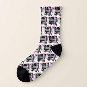 Ambulance Emergency Services Paramedics Socks | Zazzle